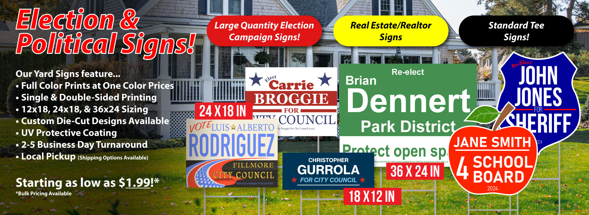 Custom Aluminum Composite Signs